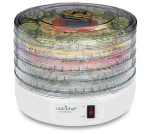 NUTRICHEF Electric Countertop Food Dehydrator - One-color