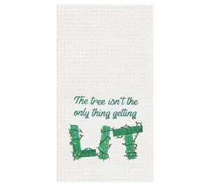 C&F HOME Getting Lit Kitchen Towel Set Of 2 - One-color