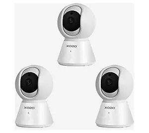 XODO Set Of 3 Security Camera 1080p, 2-way Audi O, Night Visi - One-color