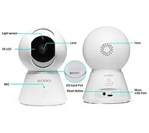 XODO Set Of 3 Security Camera 1080p, 2-way Audi O, Night Visi