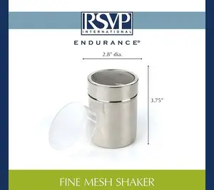 RSVP Stainless Steel Fine Mesh Shaker