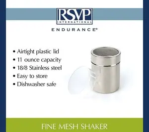 RSVP Stainless Steel Fine Mesh Shaker
