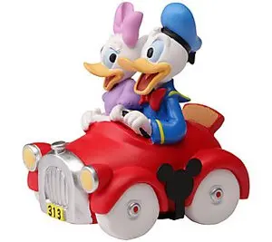 PRECIOUS MOMENTS Disney Parade Donald/daisy Duc K Figurine - One-color