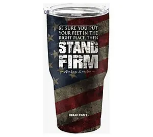 KERUSSO 30-oz Dual Wall Tumbler Lincoln Flag - One-color