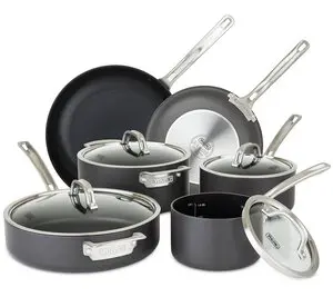 VIKING Hard Anodized Nonstick 10-piece Cookware Set - One-color