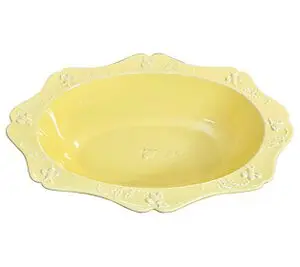 TEMP-TATIONS Bee-lieve 3-quart Oval Baker