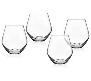 GODINGER Meridian Set Of 4 18 Oz. Stemless W Ine Glasses - One-color