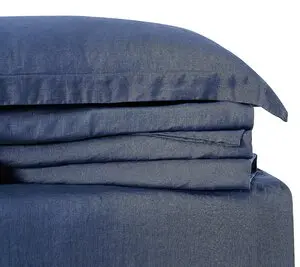 BROOKLYN LOOM Flax Linen King Sheet Set