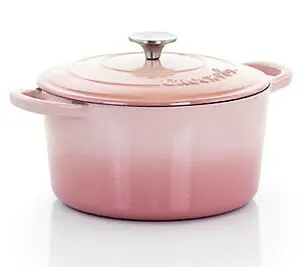 CROCK-POT 5 Quart Enameled Cast Iron Dutch Oven With Lid - One-color