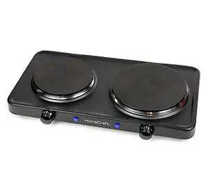 HOMECRAFT Double Burner Hot Plate - One-color