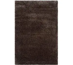 SAFAVIEH Charlotte Shag 4' X 6' Accent Rug By - One-color