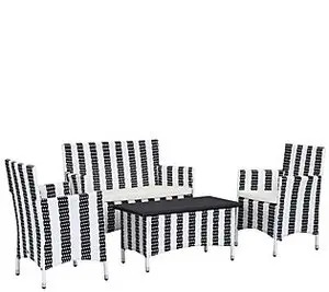 SAFAVIEH Figueroa 4-piece Outdoor Set - One-color