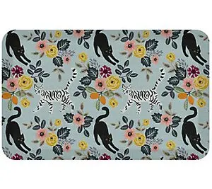 GELPRO 20' X 32' Funky Feline Designer Comfort Mat - One-color