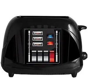 UNCANNY BRANDS Star Wars Darth Vader Empire 2-slice Toaster - One-color