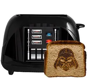 UNCANNY BRANDS Star Wars Darth Vader Empire 2-slice Toaster