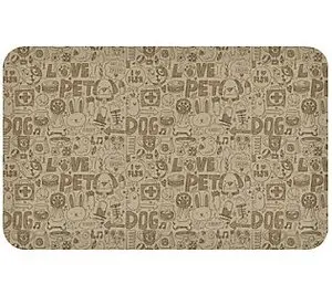 GELPRO 20' X 32' Pet Graffiti Designer Comfort Mat - One-color