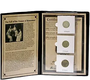 AMERICAN COIN TREASURES The Fall Of The House Of Romanov Silver Coin Collection - One-color