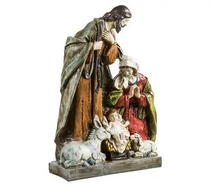 EVERGREEN 32'h Nativity Statue - One-color