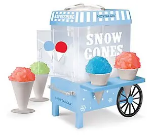 NOSTALGIA 8 Oz. Snow Cone Maker In Blue - One-color