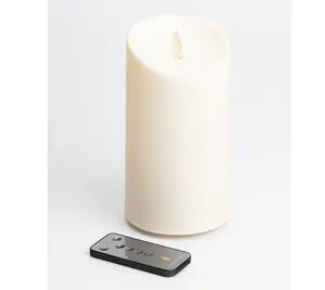 LUMINARA 7 Tall Outdoor Flameless Candle Withmote Control