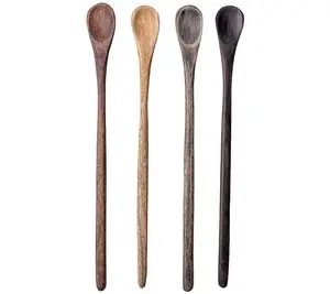 KARMA GIFTS Set Of 4 Wood Tasting Spoon - One-color