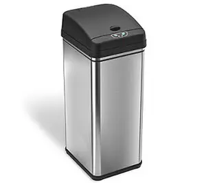ITOUCHLESS 13-gallon Deodorizer Touchless Trash Can - One-color