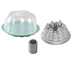 NORDICWARE Pine Forest Bundt Cake Bundle - One-color