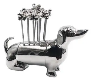 GODINGER Dachshund Cocktail Pick Set - One-color