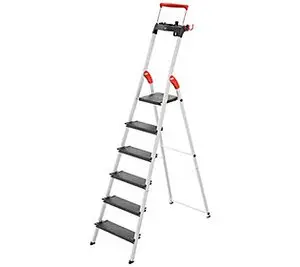 HAILO-WERK Hailo L100 Topline 6-step Aluminum Ladder - One-color
