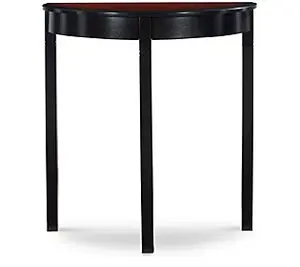 LINON Home Versatile Styish Sander Demi Lune Co Nsole Table