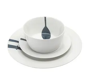 GODINGER Acme Diner 16 Piece Dinnerware Set