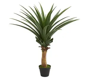 NEARLY NATURAL 3.5' Agave Artificial Plant By - One-color