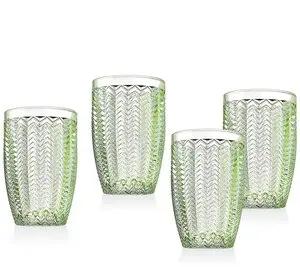 GODINGER Twill Set Of 4 Highball Glasses - One-color