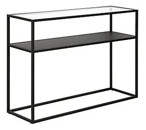HUDSON&CANAL Hudson & Canal Nellie Modern Console Table With Lower Shelf - One-color