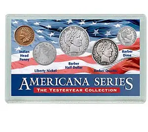 AMERICAN COIN TREASURES Americana Yesteryear Coin Set - One-color