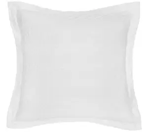 C&F HOME Carol&frank Keller White Euro Sham - One-color