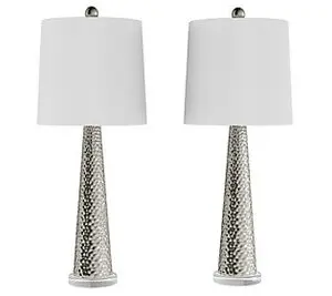 HASTINGS HOME Contemporary Table Lamps, Set Of 2 Hastings H Ome - One-color