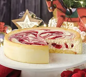 JUNIOR'S 8' Raspberry Swirl Cheesecake - One-color