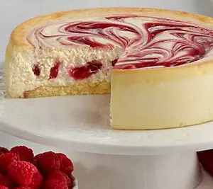 JUNIOR'S 8' Raspberry Swirl Cheesecake