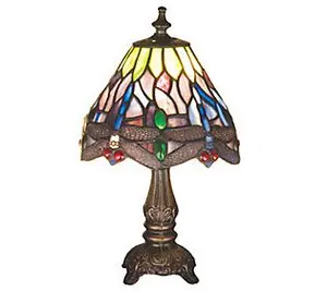 MEYDA Tiffany Style Dragonfly Mini Lamp - One-color