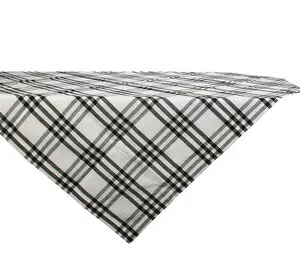 DESIGN IMPORTS Homestead Plaid Table Topper 40' X 40 - One-color