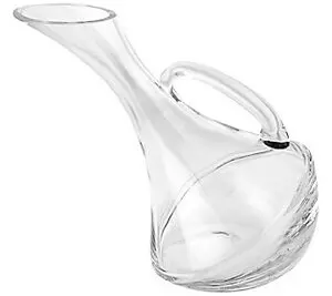 BADASH CRYSTAL Mouth-blown Olivia Leaning Wine Carafe 3 2-oz - One-color