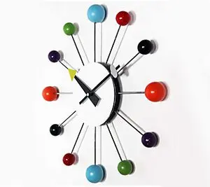 INFINITY Instruments 15' Wall Clock With Metal Pokes