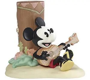 Disney Mickey Mouse Playing Ukulele Figurine