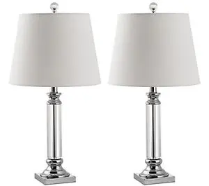 SAFAVIEH Set Of 2 Zara Crystal Table Lamp - One-color