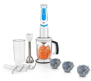 BRAUN Multiquick Spiralizer And Hand Blender - One-color