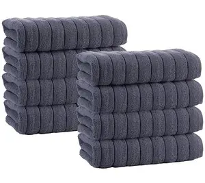 DEPERA HOME Vague Turkish Hand Towels - One-color