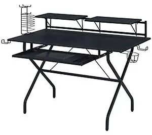 ACME Hartman Computer Desk, Black - One-color