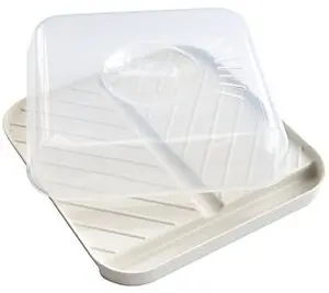 NORDICWARE Slanted Bacon Tray With Lid