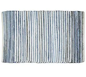 DESIGN IMPORTS Rag Rug 2'x3 - One-color